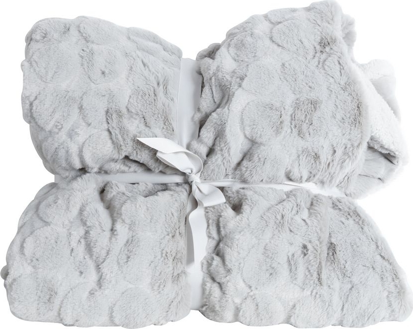 Bubbel Pläd 130 X 170 Cm Grå 549 Kr Plädar