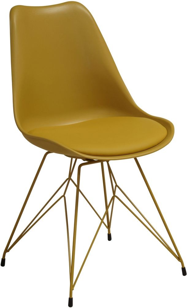 Eiffel stol - Gul - 499 kr - Stolar med metallunderrede - Trendrum.se