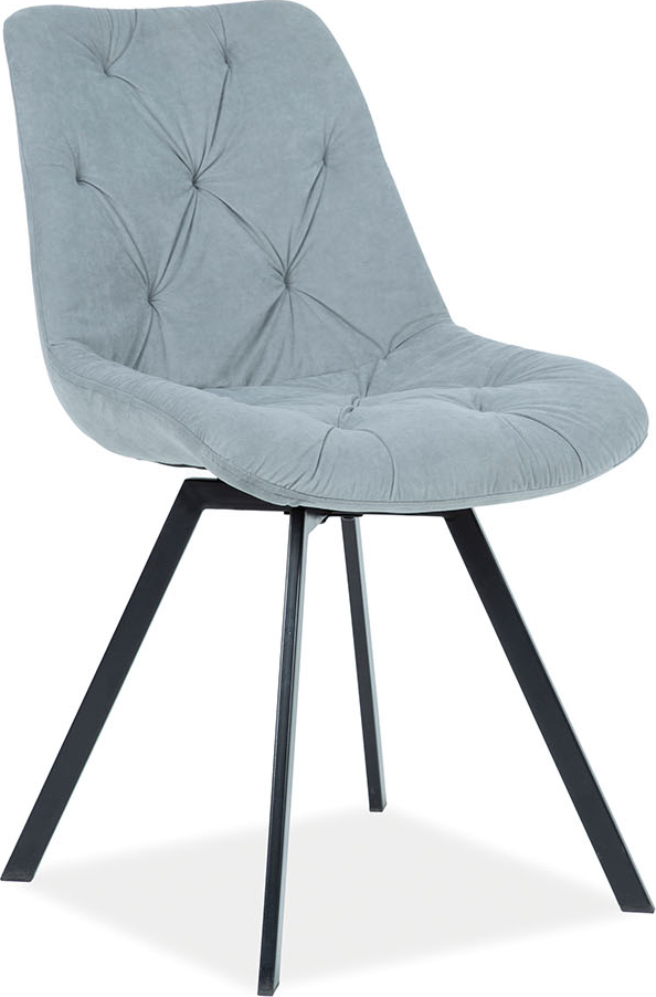 Valente matstol - Mattgrå sammet - 1390 kr - Klädda & stoppade stolar ...