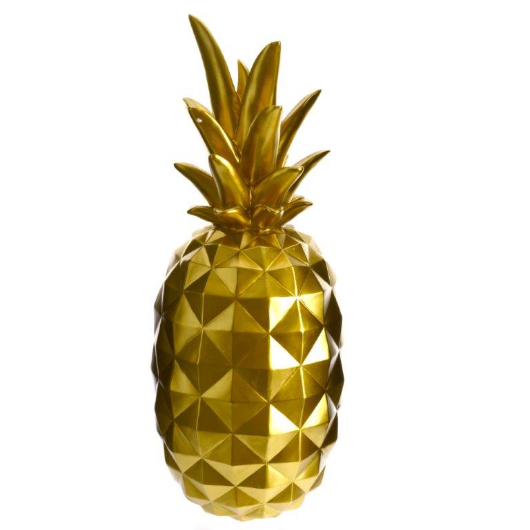 Ananas dekoration stor - Gold - 495 kr - Inredningsdetaljer - Trendrum.se