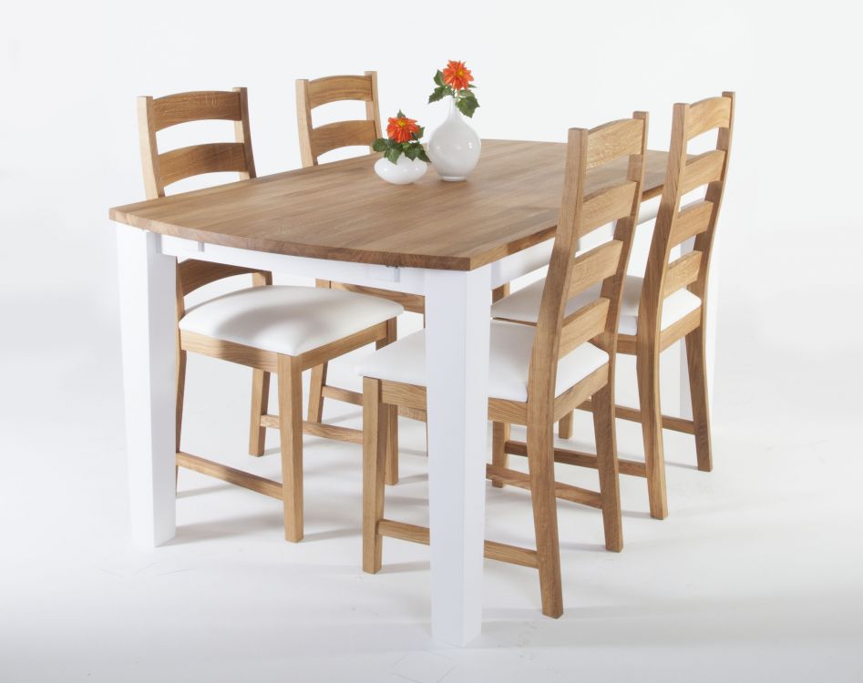 Alberta matgrupp i Ek - Bord inklusive 4 st stolar - 8590 kr ...