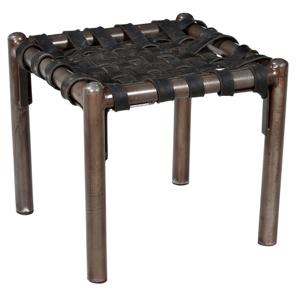 Skövde pall - Metall/läder - 1095 kr - Pallar - Trendrum.se