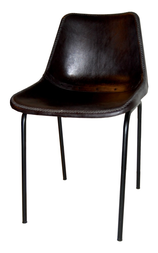 Säffle stol - Metall/läder - 1895 kr - Stolar med metallunderrede ...