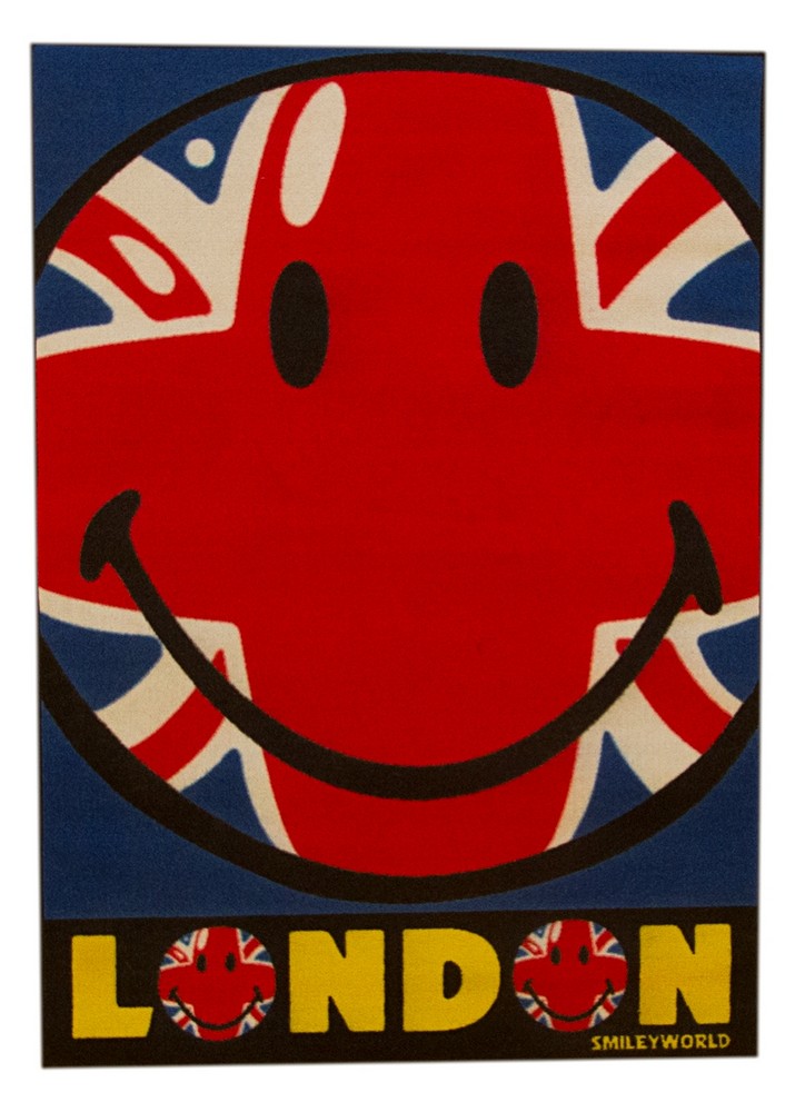 Barnmatta Smiley - Union Jack - 429 kr - Barnmattor - Trendrum.se
