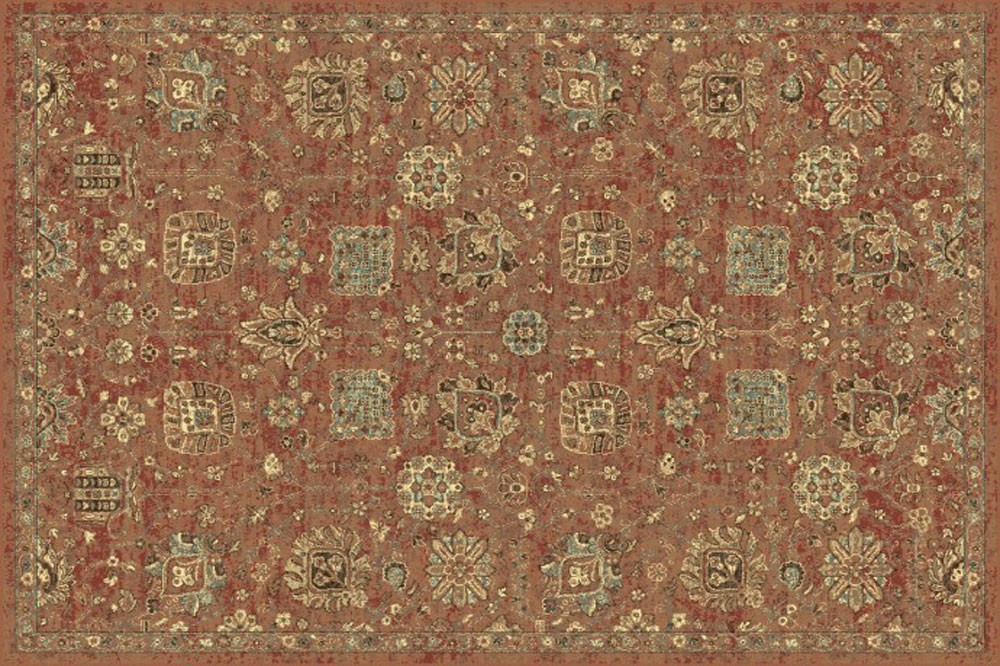 Konstsilkesmatta Sal - Terracotta - 1790 kr - Konstsilkesmattor ...