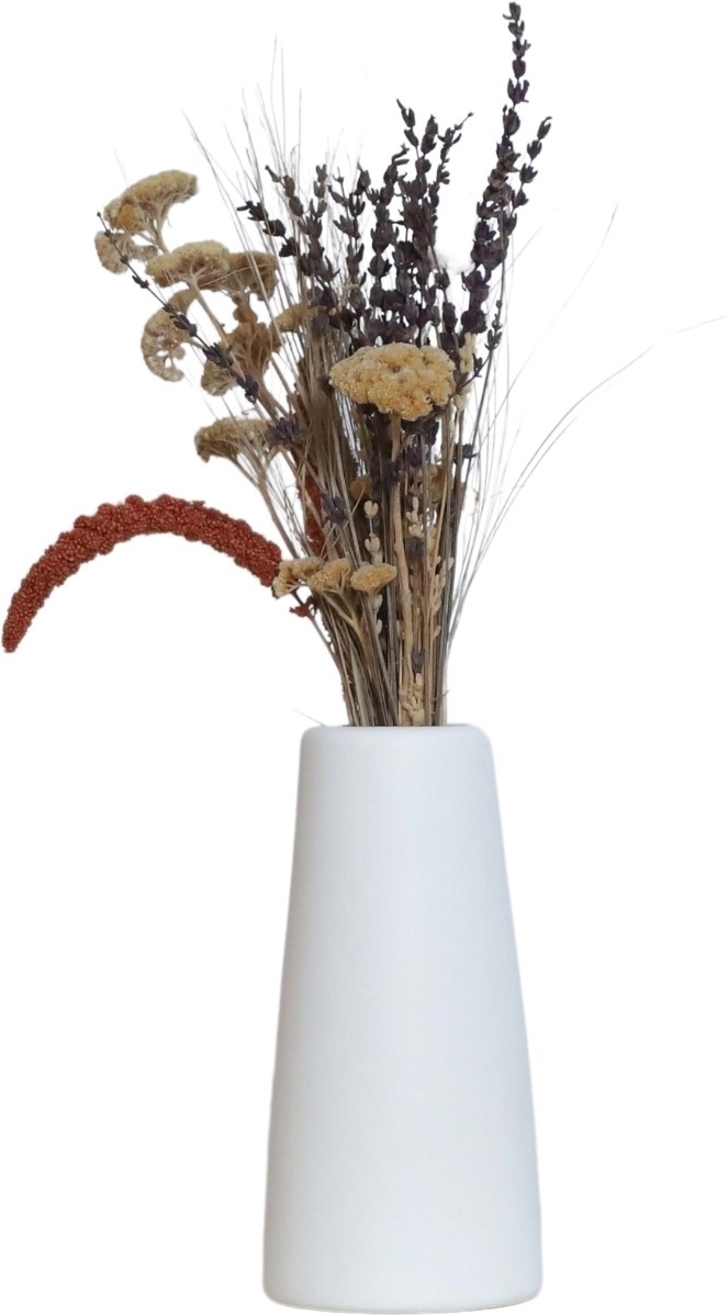 Conical vas - Vit - 409 kr - Vaser & krukor - Trendrum.se