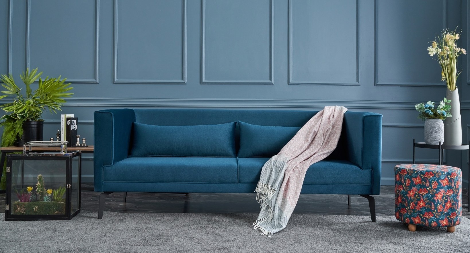 Ardosa 3-sits soffa - Turkos - 6890 kr - 3-sits soffor - Trendrum.se