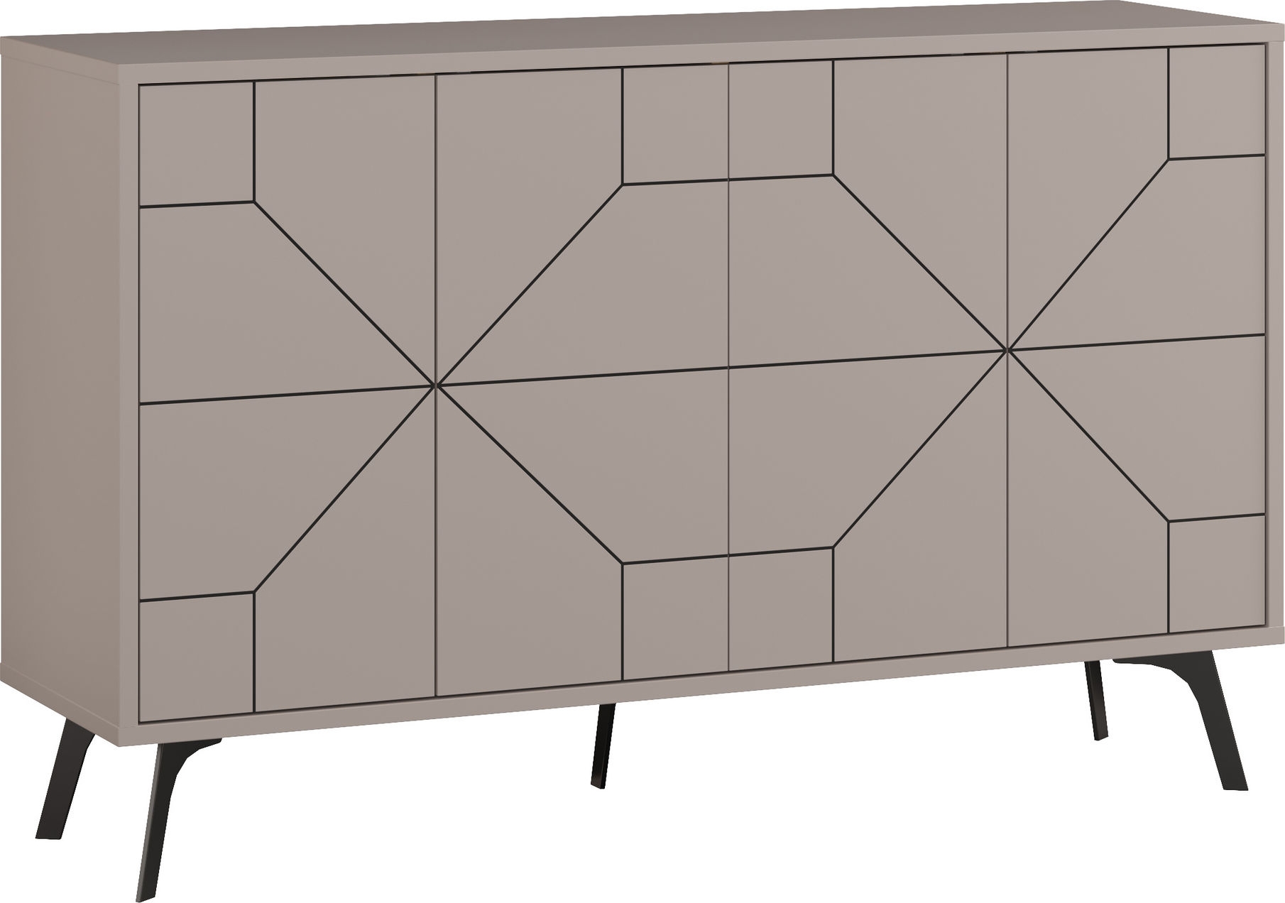Dune skänk 123 cm - Ljus mocka - 4990 kr - Skänkar & Sideboards ...