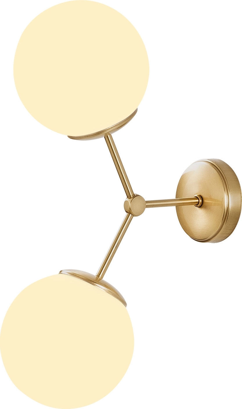 Damar vägglampa 6341 - Gul/vit - 1090 kr - Väggplafonder ...