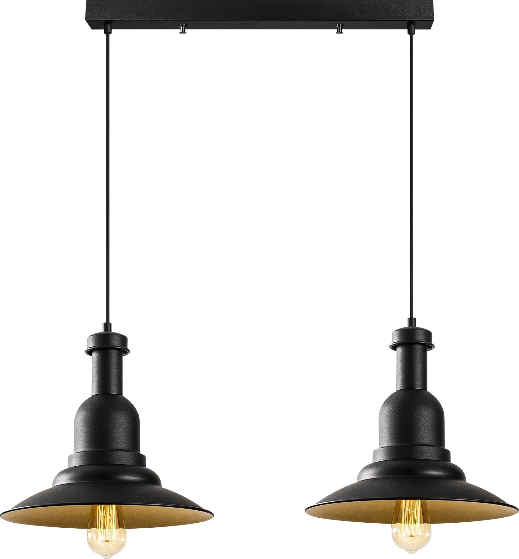 Samba taklampa 3775 - Svart/guld - 1090 kr - Pendellampor - Trendrum.se