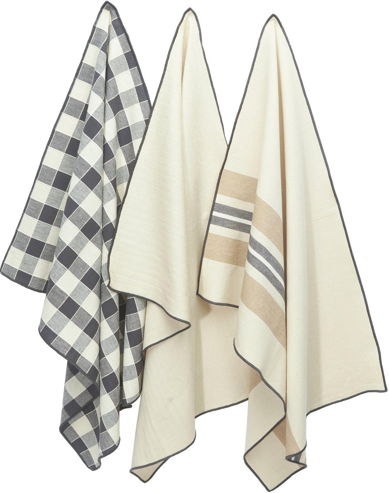 Agne kökshandduk 3-pack 3 x 50 x 70 cm - Iskaffe - 229 kr ...