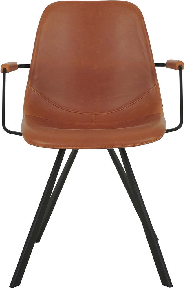 Sävsjö stol - Brun - 2690 kr - Konstläderklädda stolar - Trendrum.se