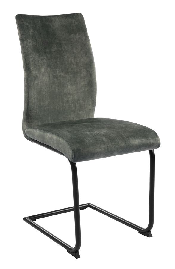 Stella matstol - Grön sammet - 1190 kr - Klädda & stoppade stolar ...