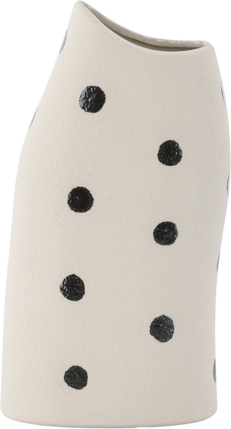 Ernst vas - Svart/Vit - 279 kr - Vaser & krukor - Trendrum.se