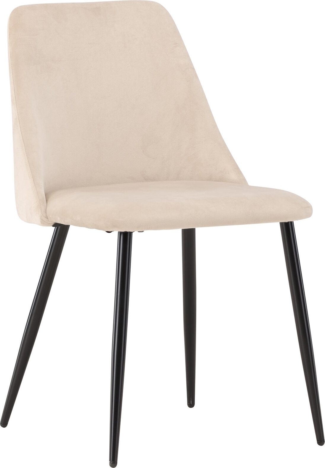 Night matstol - Beige sammet/svart - 990 kr - Stolar med ...