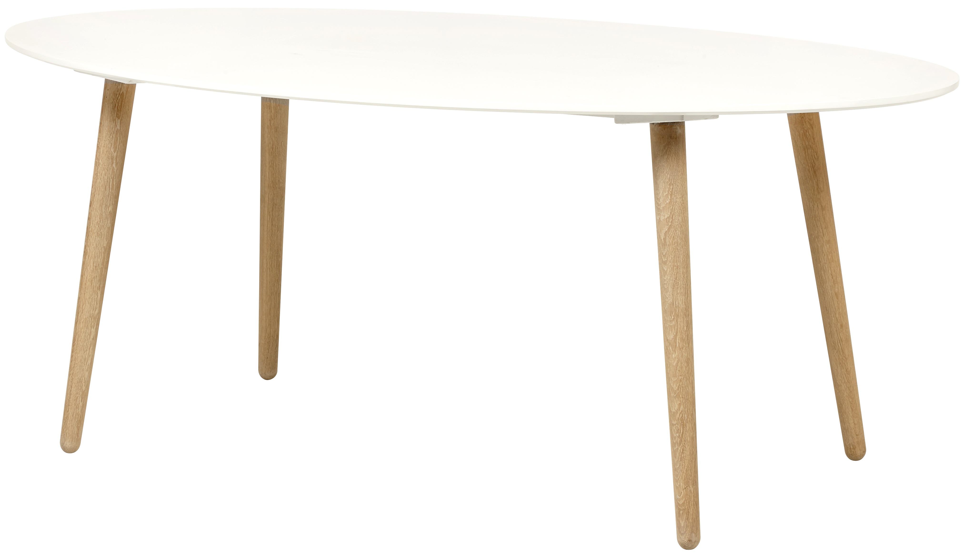 Stavanger ovalt matbord 190 cm - Vit / Vitoljad ek - 3790 kr - Övriga ...