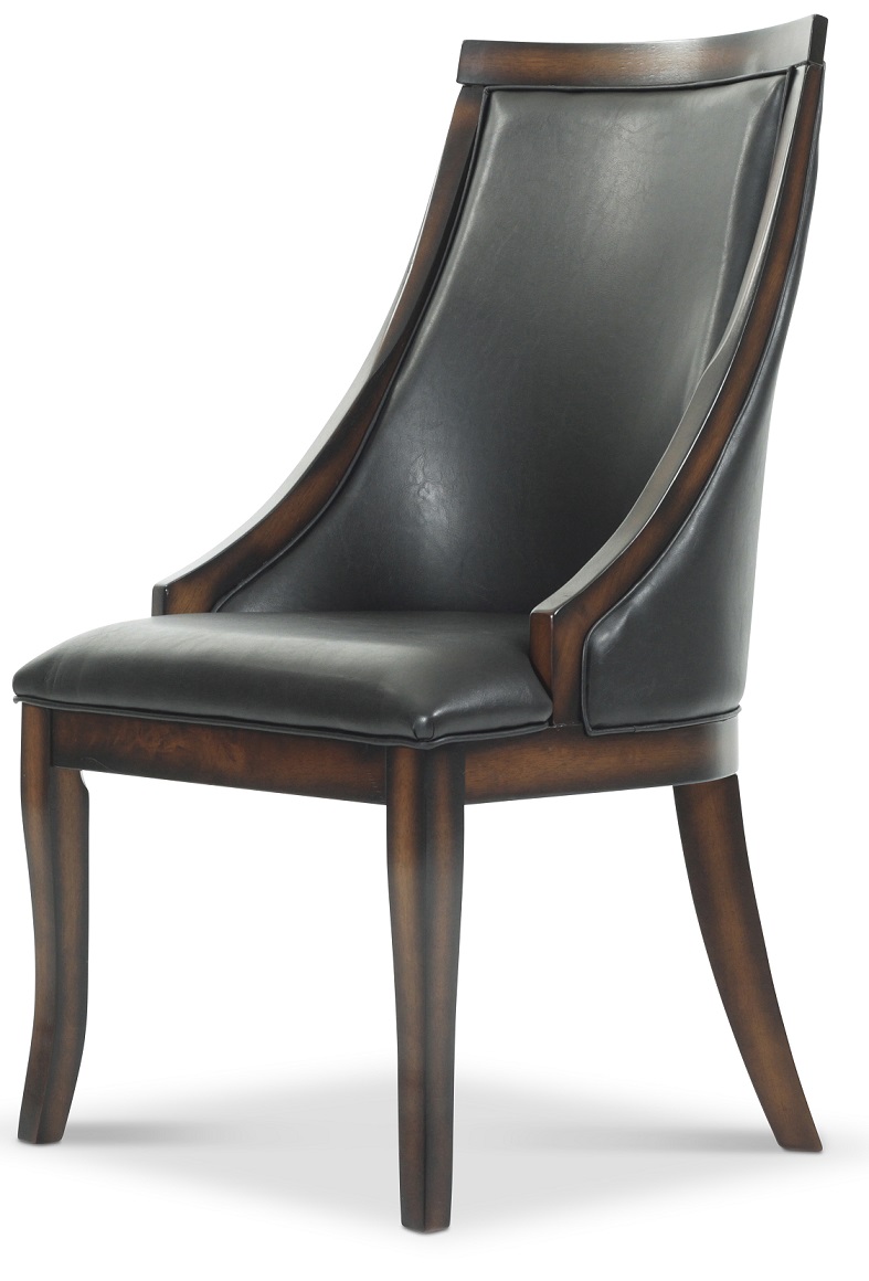 Mexico matstol - Rustik ek / Mörkbrun PU - 790 kr - Klädda & stoppade ...