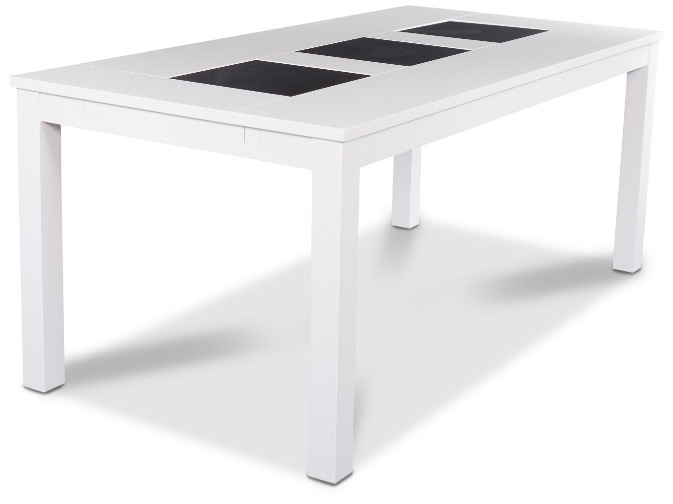 Jasmine matbord - Vitt / Svart granit - 4290 kr - 180 cm långa bord ...