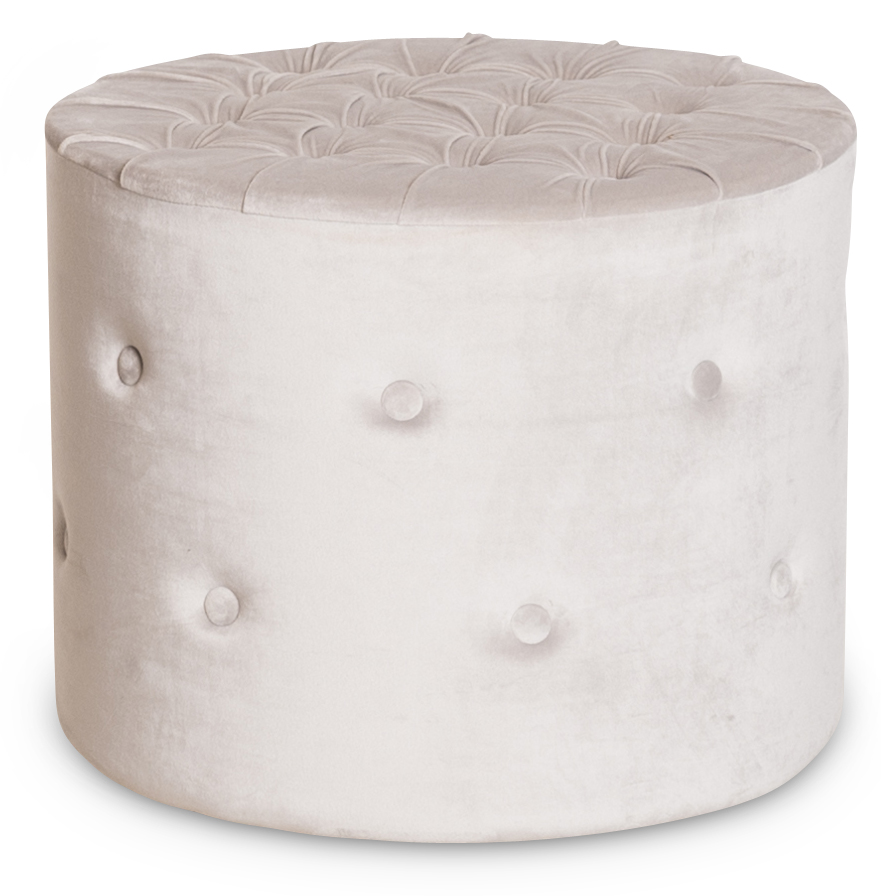 Sitta Sittpuff med knappar - Beige - 899 kr - Sittpuffar - Trendrum.se