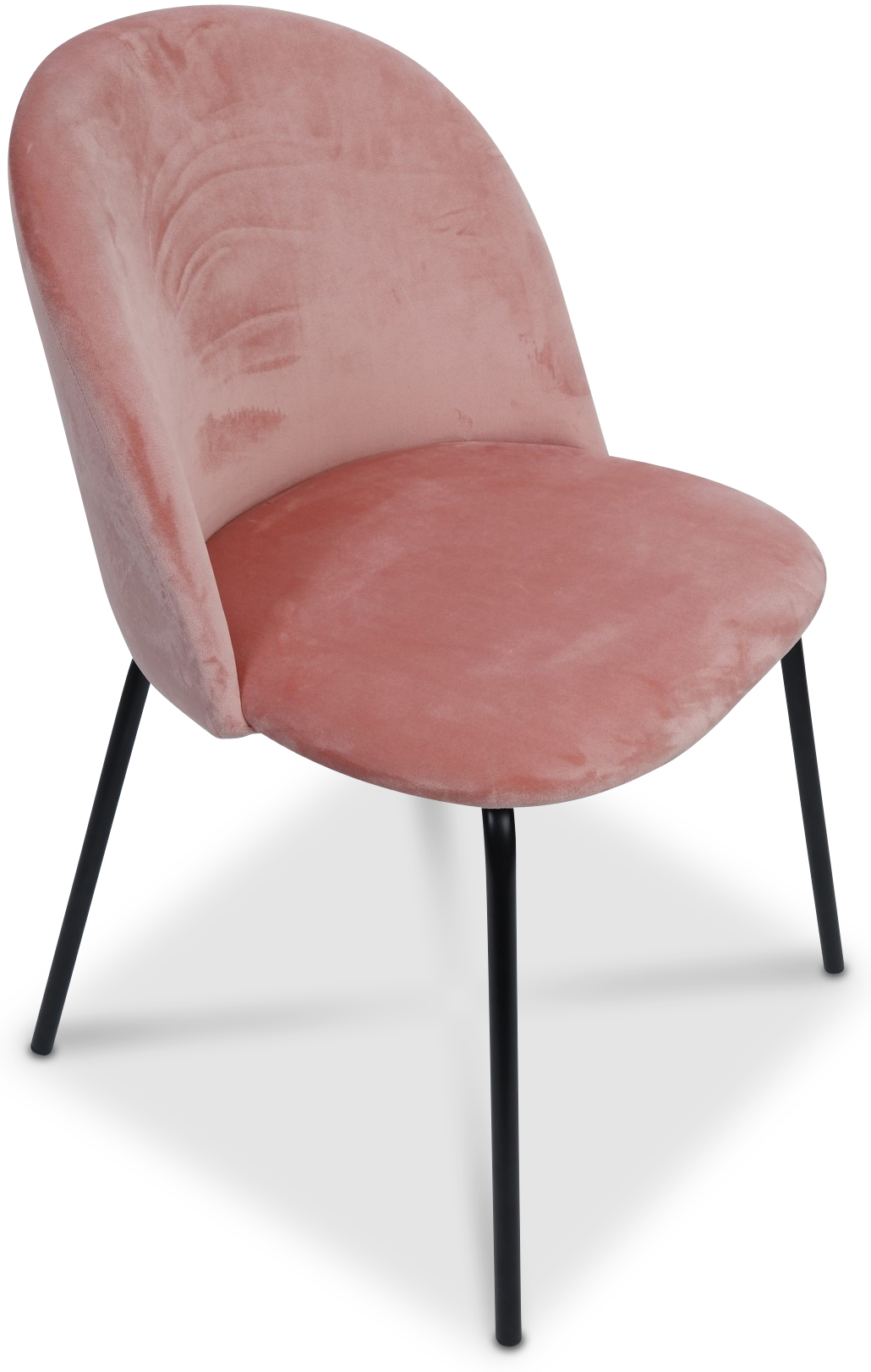 Giovani velvet stol - Rosa/Svart - 649 kr - Klädda & stoppade stolar ...