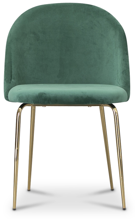 Tiffany velvet stol - Grön/Mässing - 699 kr - Klädda & stoppade stolar ...