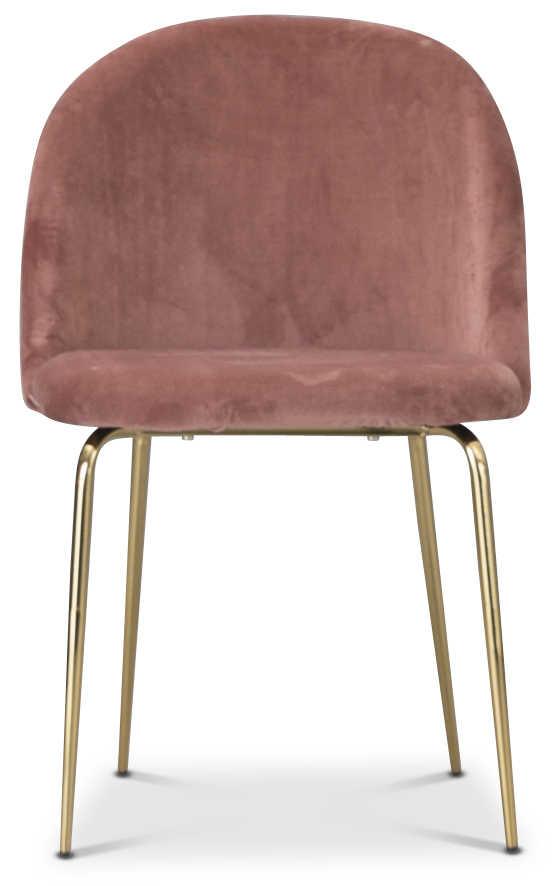 Tiffany velvet stol - Dusty pink/Mässing - 699 kr - Klädda & stoppade ...