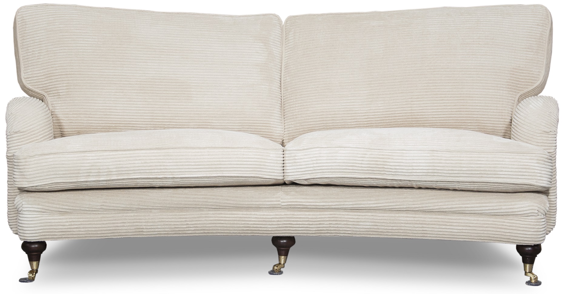 Howard Spirit svängd soffa i beige Manchester - 11490 kr - Howardsoffor ...