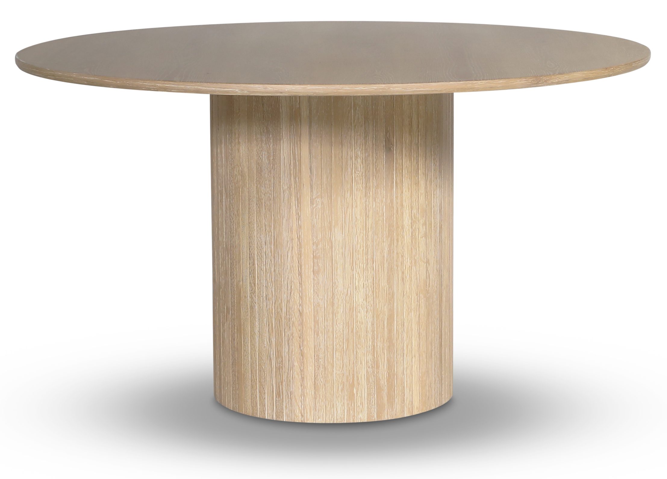 Nova runt matbord Ø130 cm - Vitoljad ek (Outletprodukt) - 9990 kr ...