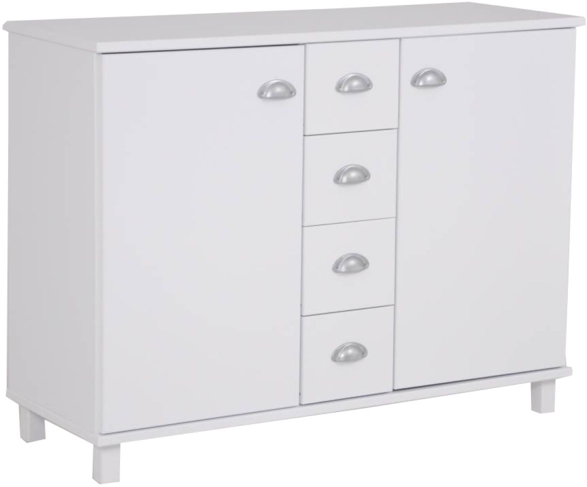 Wilma II skänk 4+2 - Vit - 2995 kr - Skänkar & Sideboards - Trendrum.se