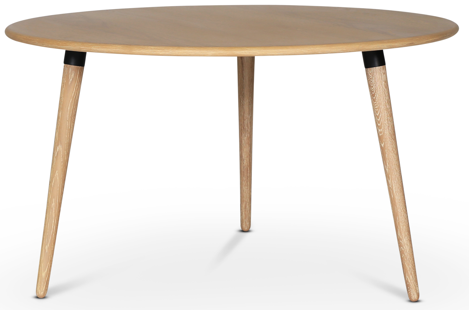 Omni runt matbord i whitewash Ø130 cm - 4995 kr - Runda & ovala matbord ...