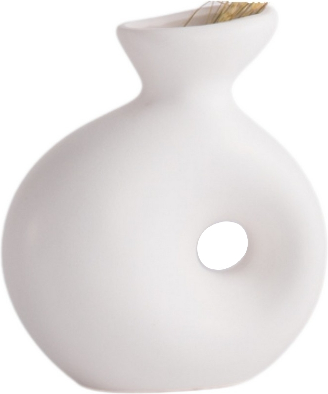 Delta vas - Vit - 529 kr - Vaser & krukor - Trendrum.se