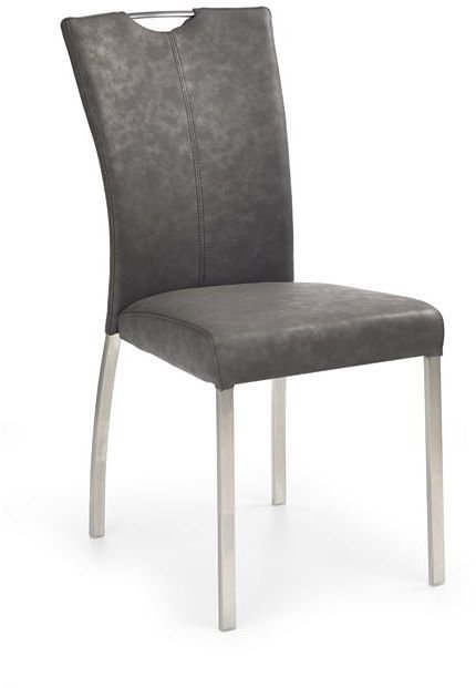 Stol Alexander - Grå - 869 kr - Stolar med metallunderrede - Trendrum.se