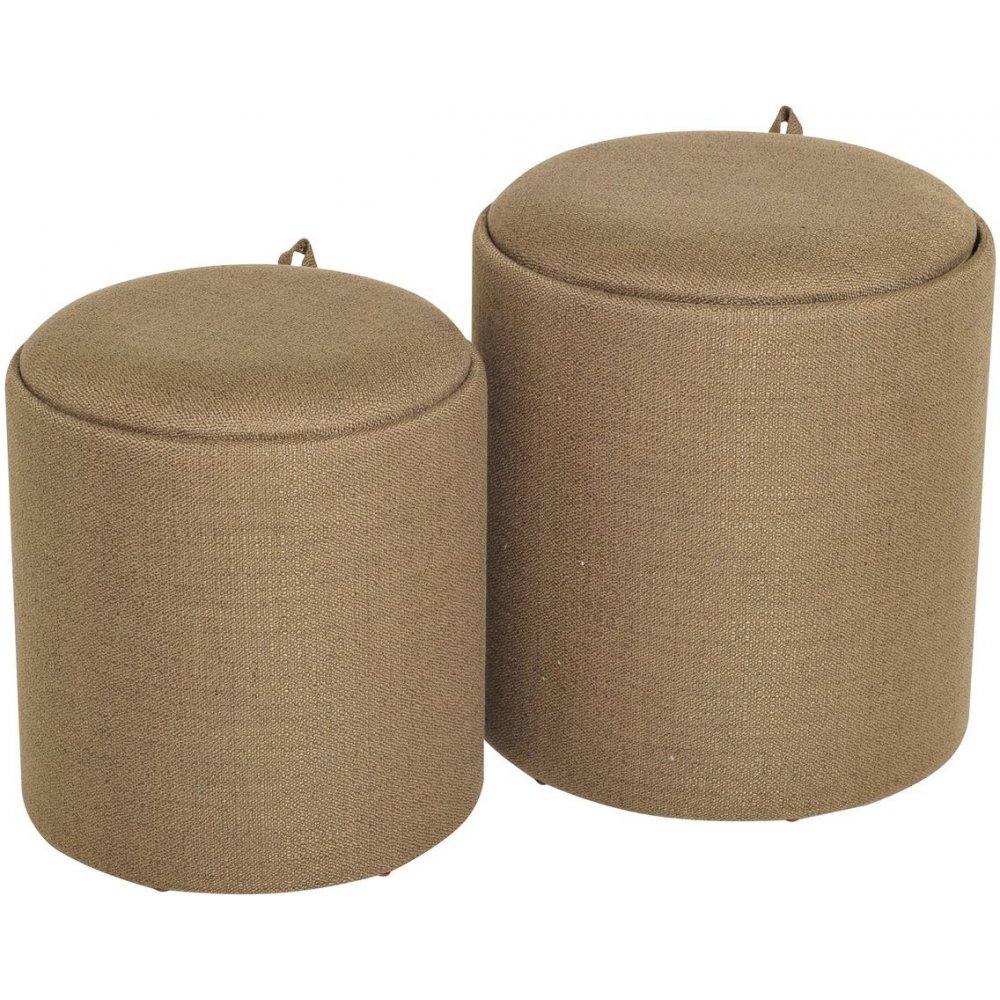 Maiko puff 2st - Brun - 1790 kr - Sittpuffar - Trendrum.se