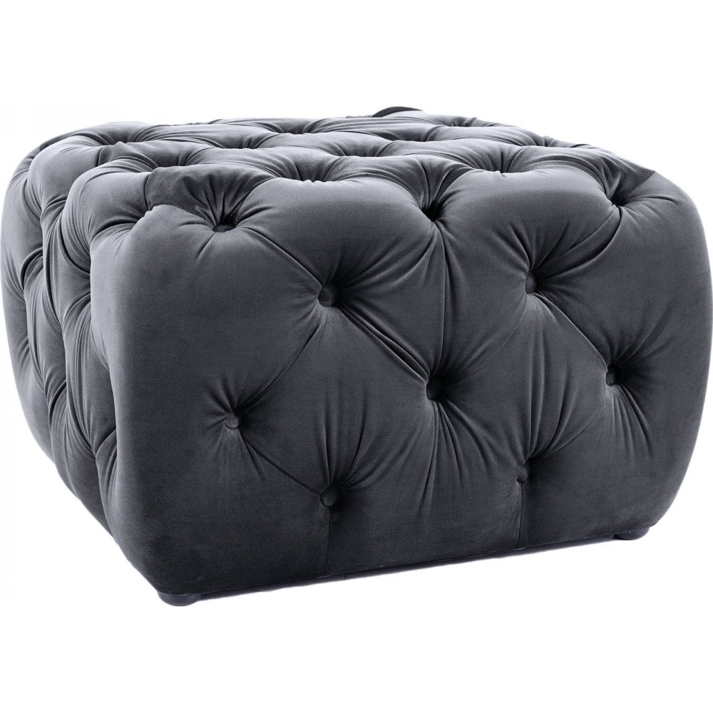 Sophia sittpuff - Svart sammet - 3390 kr - Sittpuffar - Trendrum.se
