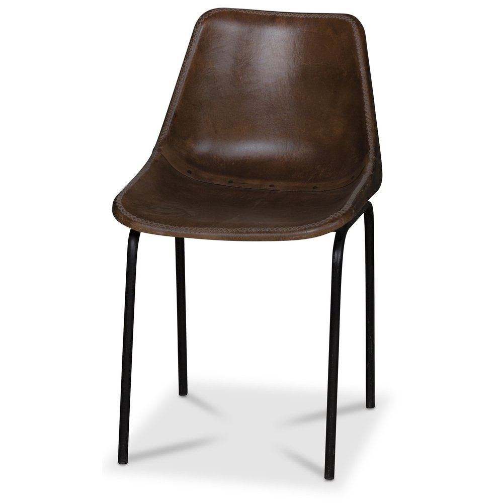 Sundbyberg stol - Metall/läder - 1895 kr - Stolar med metallunderrede ...