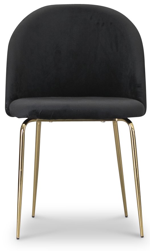 Tiffany velvet stol - Svart/Mässing - 399 kr - Klädda & stoppade stolar ...