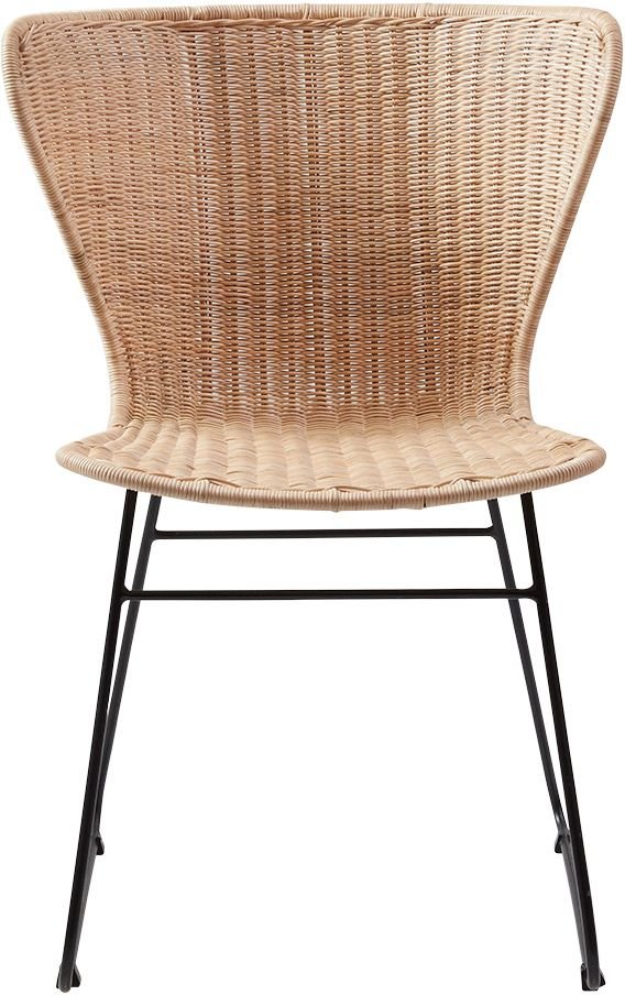 Valencia matstol - Rotting/svart - 2290 kr - Stolar med metallunderrede ...