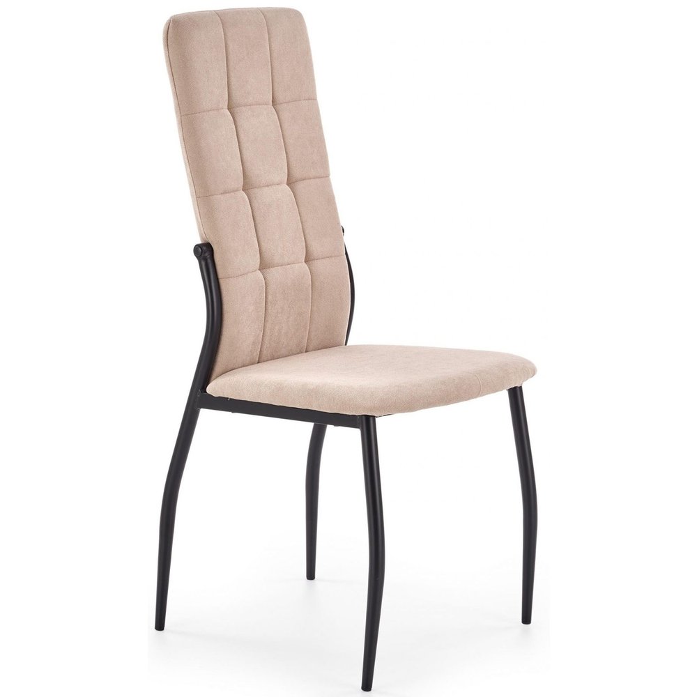 Severin matstol - Beige (Tyg) - 819 kr - Stolar med metallunderrede ...