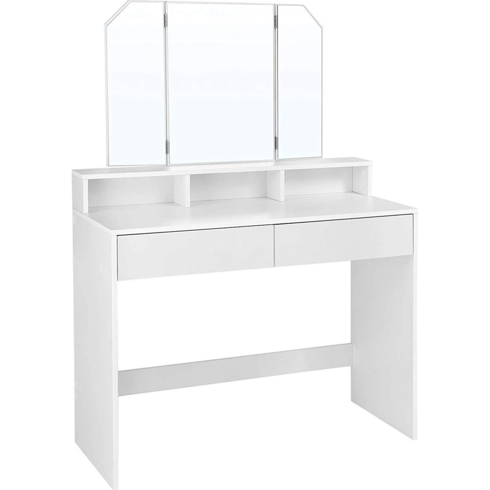 Esra sminkbord 100 x 40 cm - Vit - 2690 kr - Sminkbord - Trendrum.se