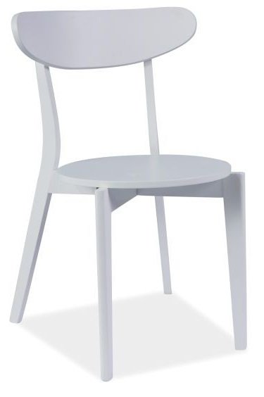 Linköping matstol - Vit - 495 kr - Trästolar - Trendrum.se