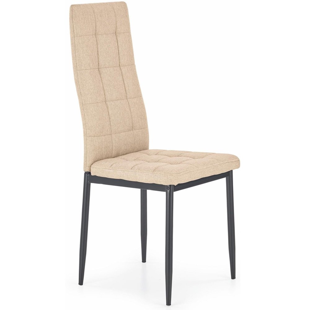 Tessan matstol - Beige (Tyg) - 459 kr - Stolar med metallunderrede ...