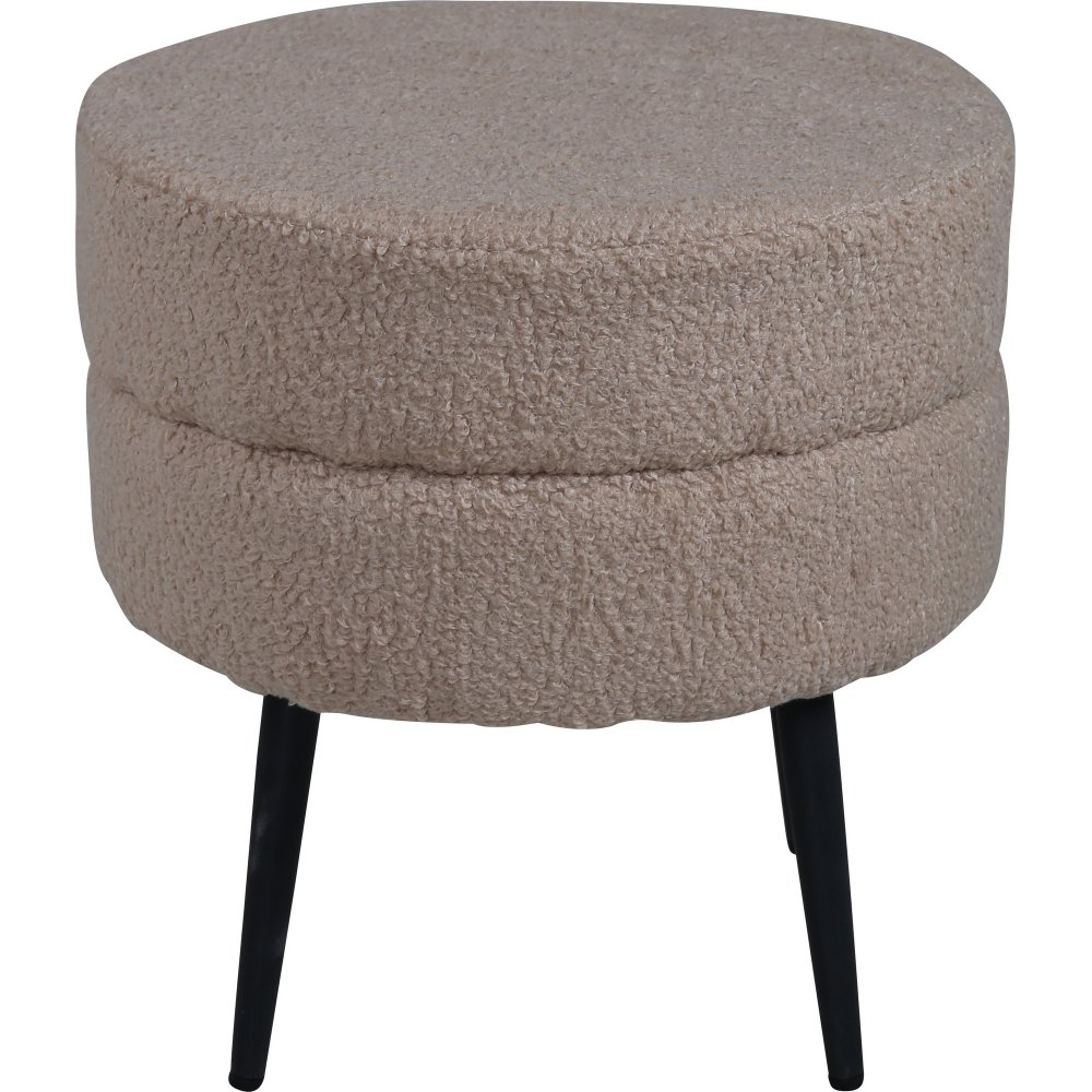 Mariana sittpuff - Beige teddy - 890 kr - Sittpuffar - Trendrum.se