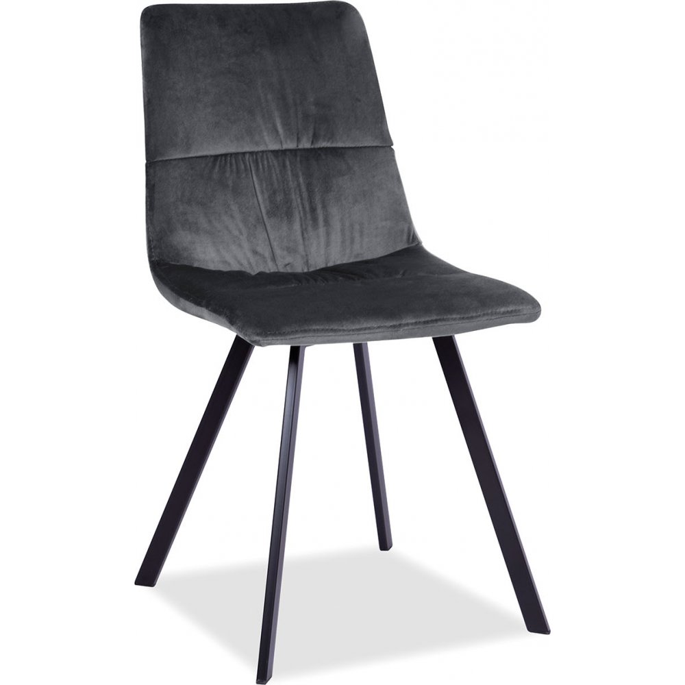 Toledo matstol - Grå sammet - 1190 kr - Klädda & stoppade stolar ...