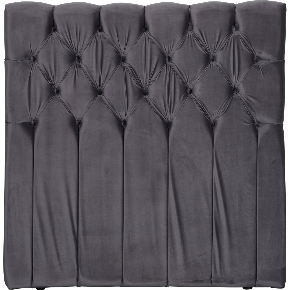 Särna sänggavel 120 cm - Mörkgrå sammet - 3990 kr - Sänggavlar ...